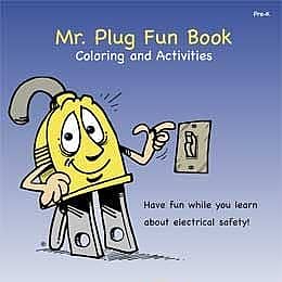 Mr. Plug Fun Book: Pre-K: Coloring and Activities - Electrical Safety Foundation