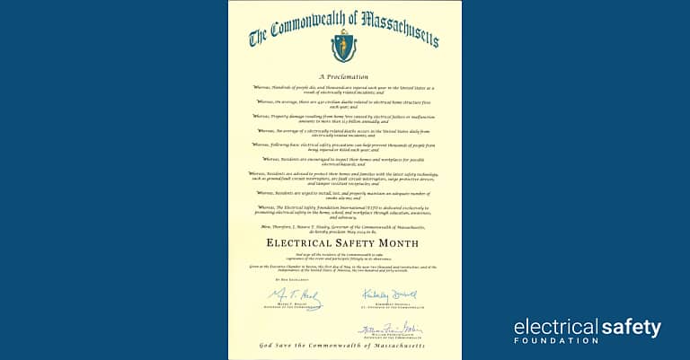 2024 National Electrical Safety Month Proclamations - Electrical Safety ...