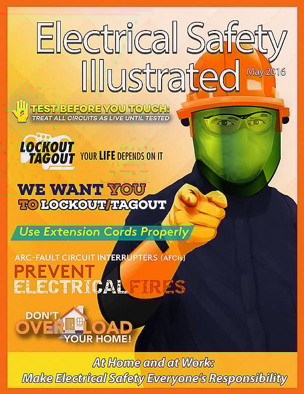 National Electrical Safety Month 2016 - Electrical Safety Illustrated 2016: At Home and at Work ...