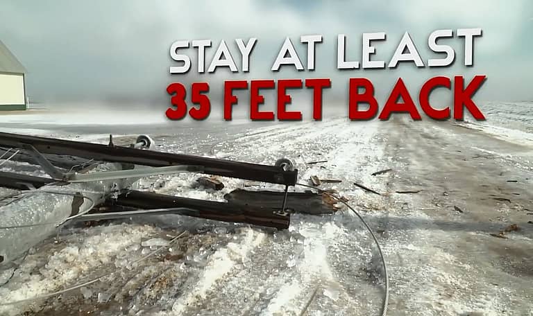 Downed Power Line Safety - Always Assume Downed Lines are Live ...