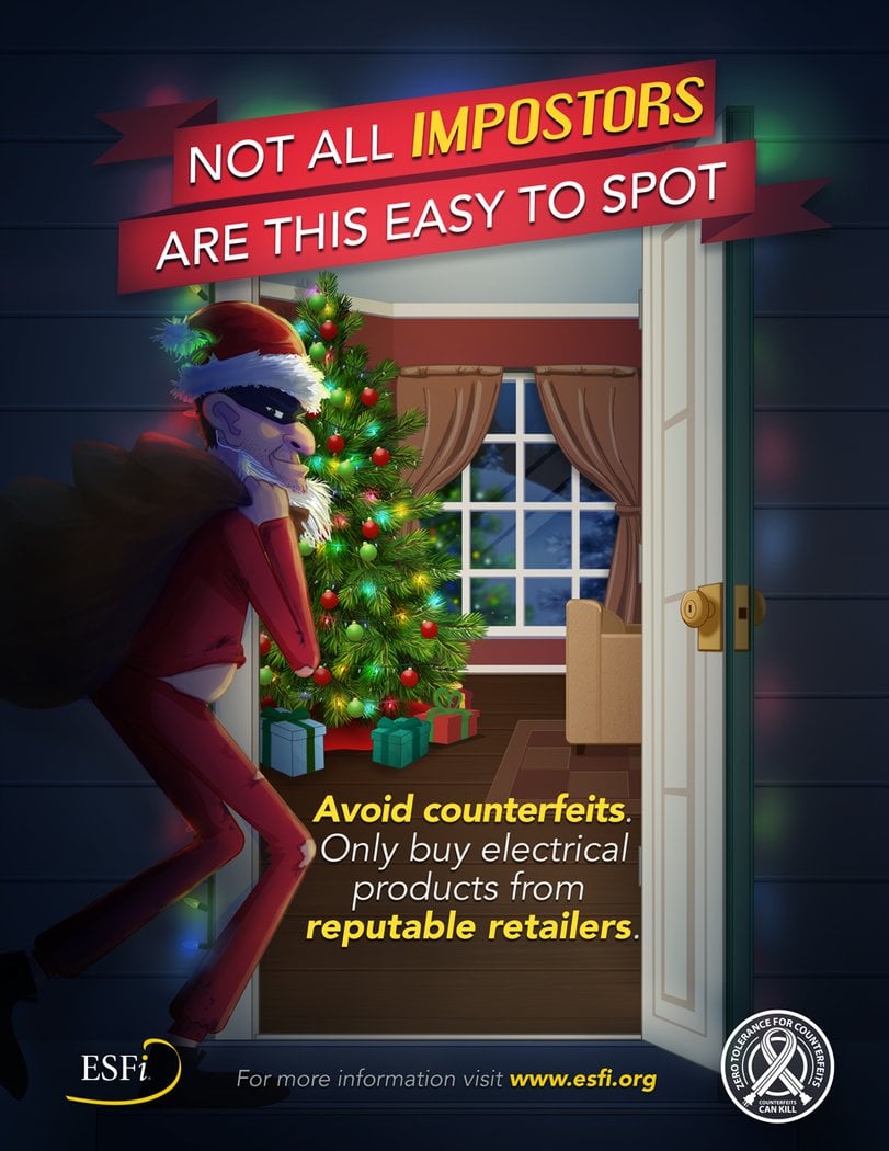 Zero Tolerance for Counterfeits - Electrical Safety Foundation