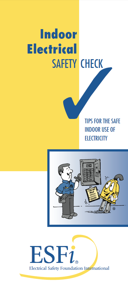 Indoor Electrical Safety Check Booklet - Electrical Safety Foundation
