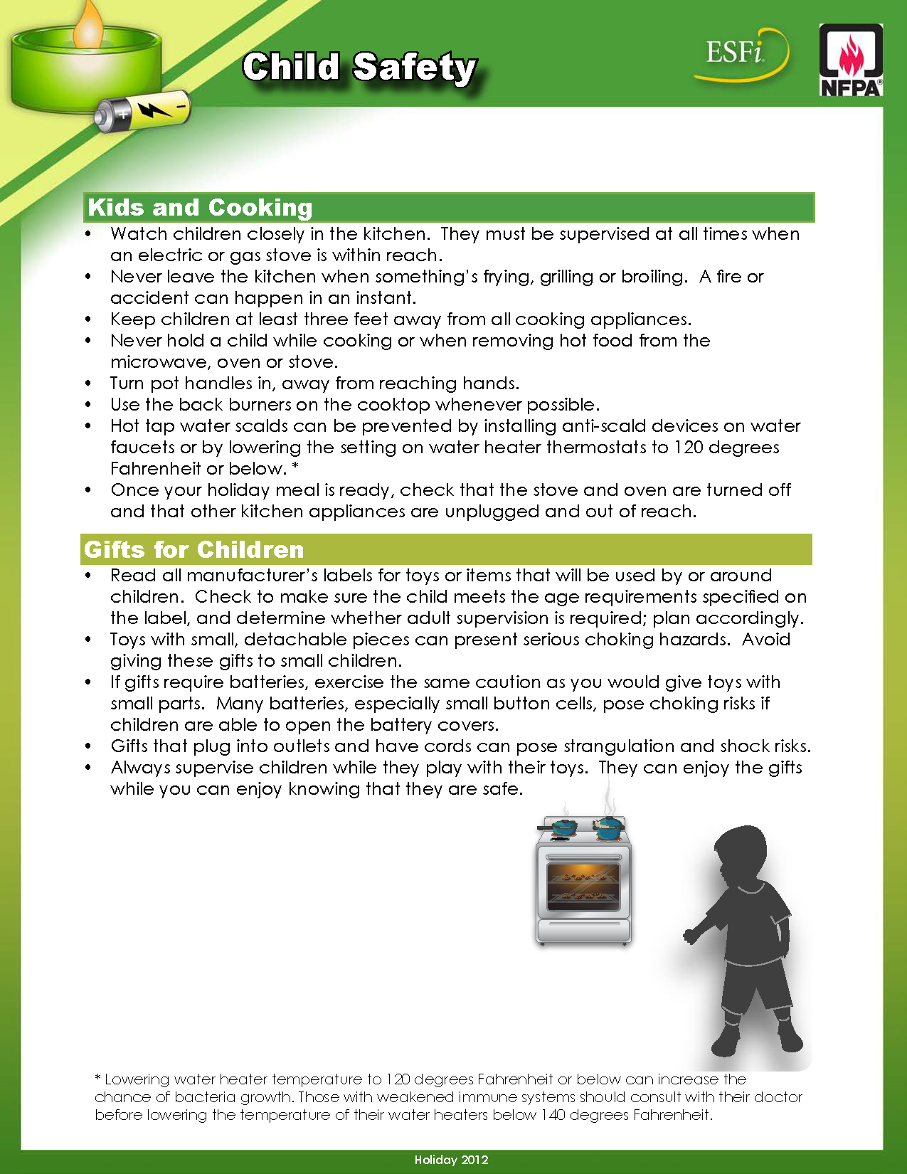 Kids and Cooking Safety - Electrical Safety Foundation International